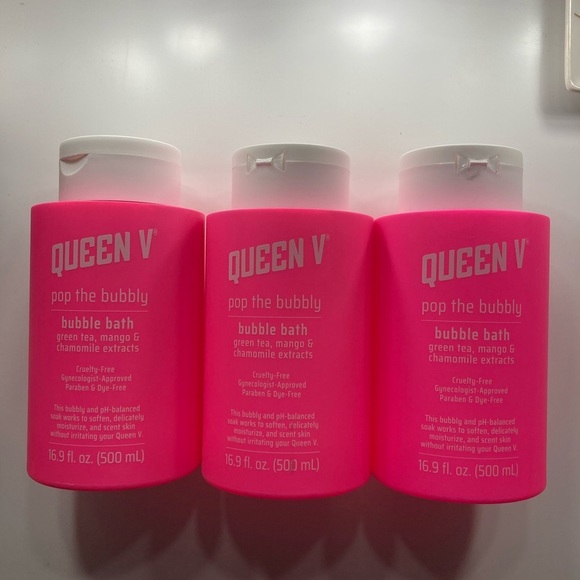 Queen V | Bath & Body | 3 Queen V Pop The Bubbly Bubble Baths | Poshmark